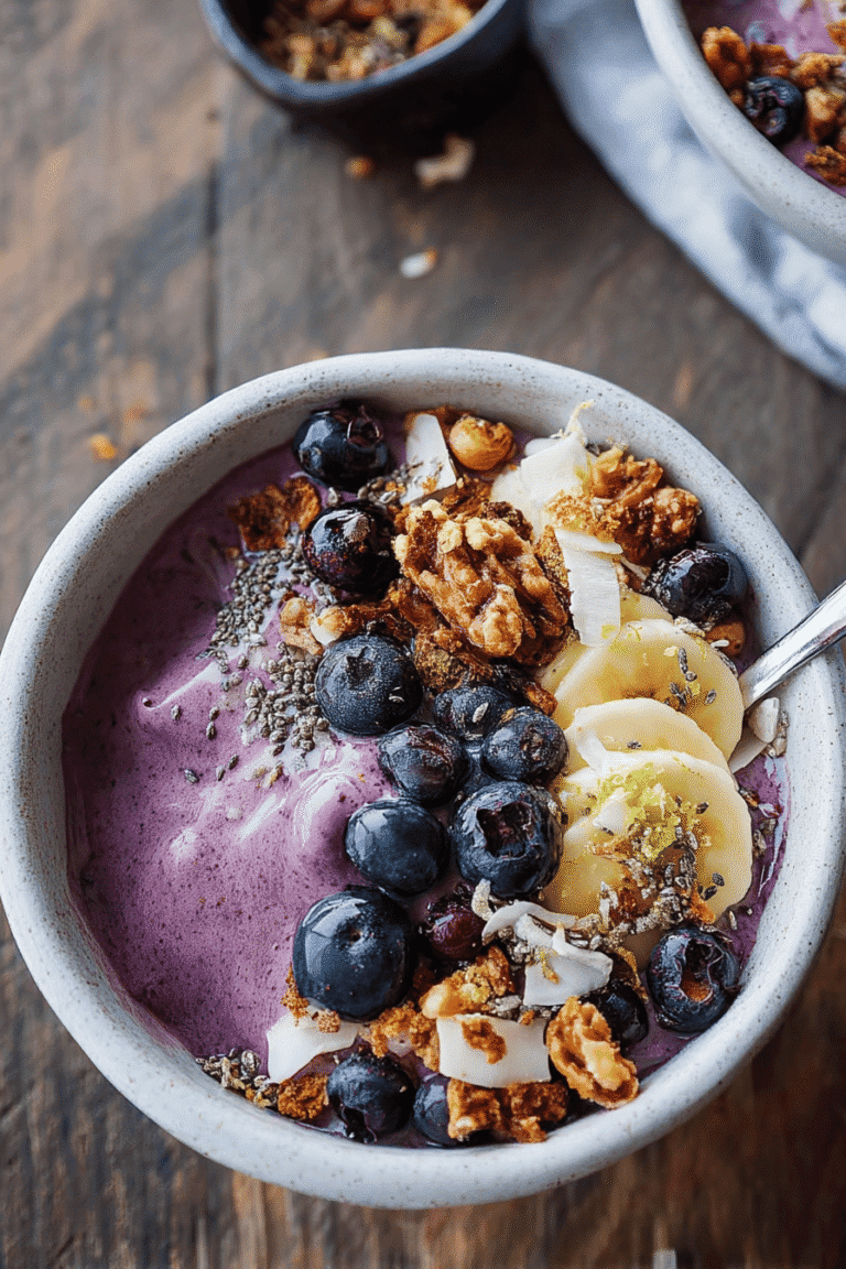 Acai Bowl Recipe: Quick Healthy Vegan Snack In Minutes